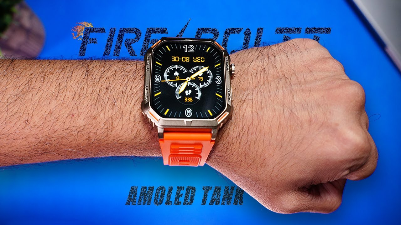 Amoled Tank - Fire boltt Commando 🔥 - YouTube