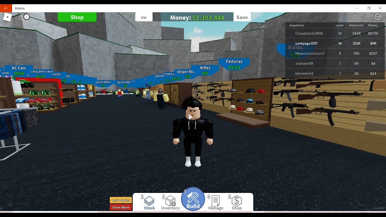 store empire roleplay y gameplay part 1 - YouTube