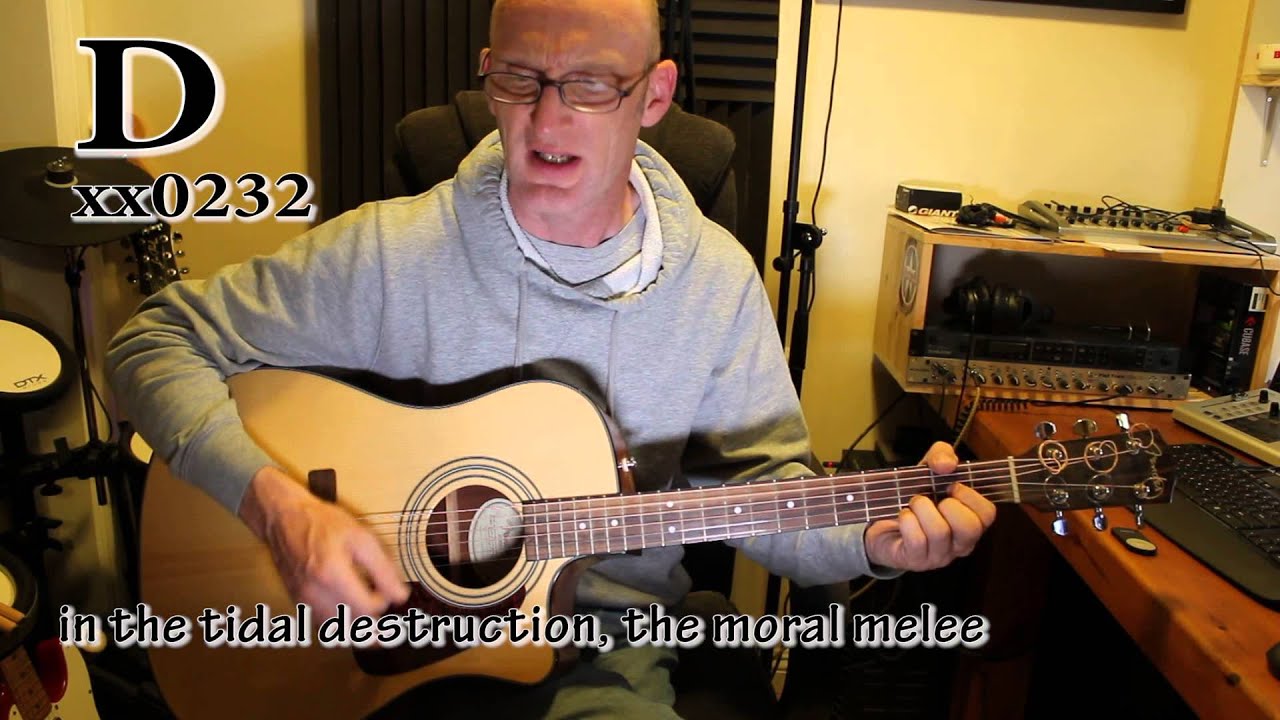THICK AS A BRICK - Jethro Tull. Great acoustic guitar tutorial with ...