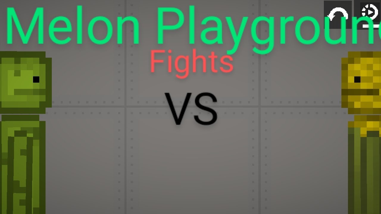 Melon Playground : Melon Fights Melon VS Corn (Episode 3) - YouTube