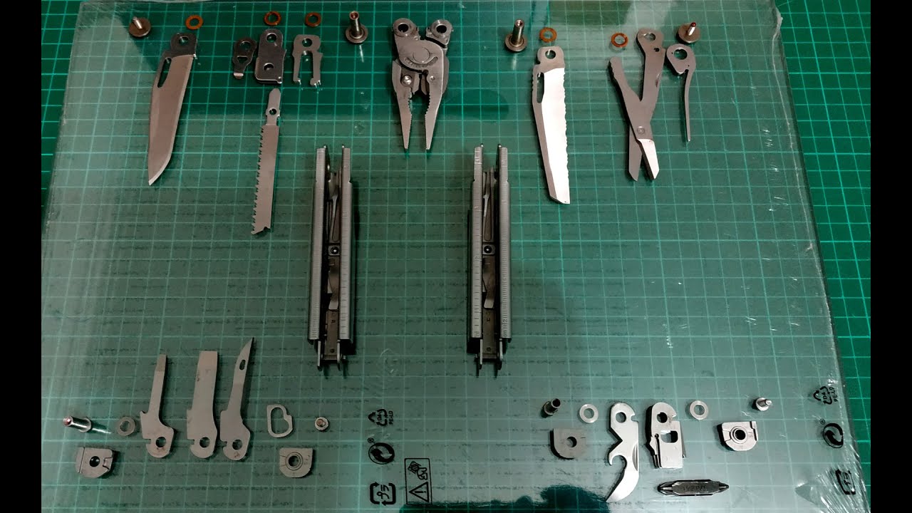 Leatherman Surge reassembly after cleanup - YouTube
