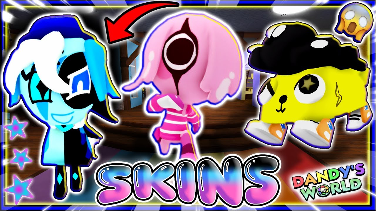 🤩 SKINS do BLOT🖤 + 🍪COOKIE RUN + ADMIN e MUITO MAIS | Dandy's World # ...