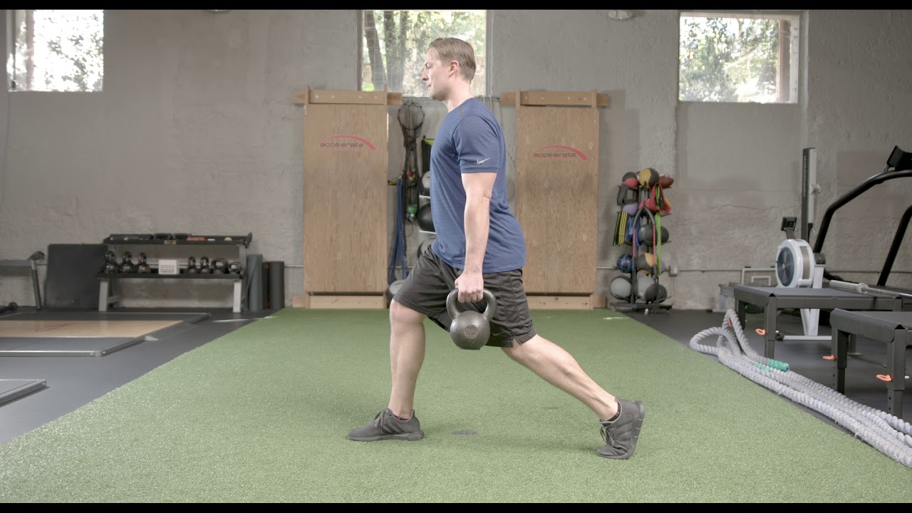 2KB Split Squat - YouTube