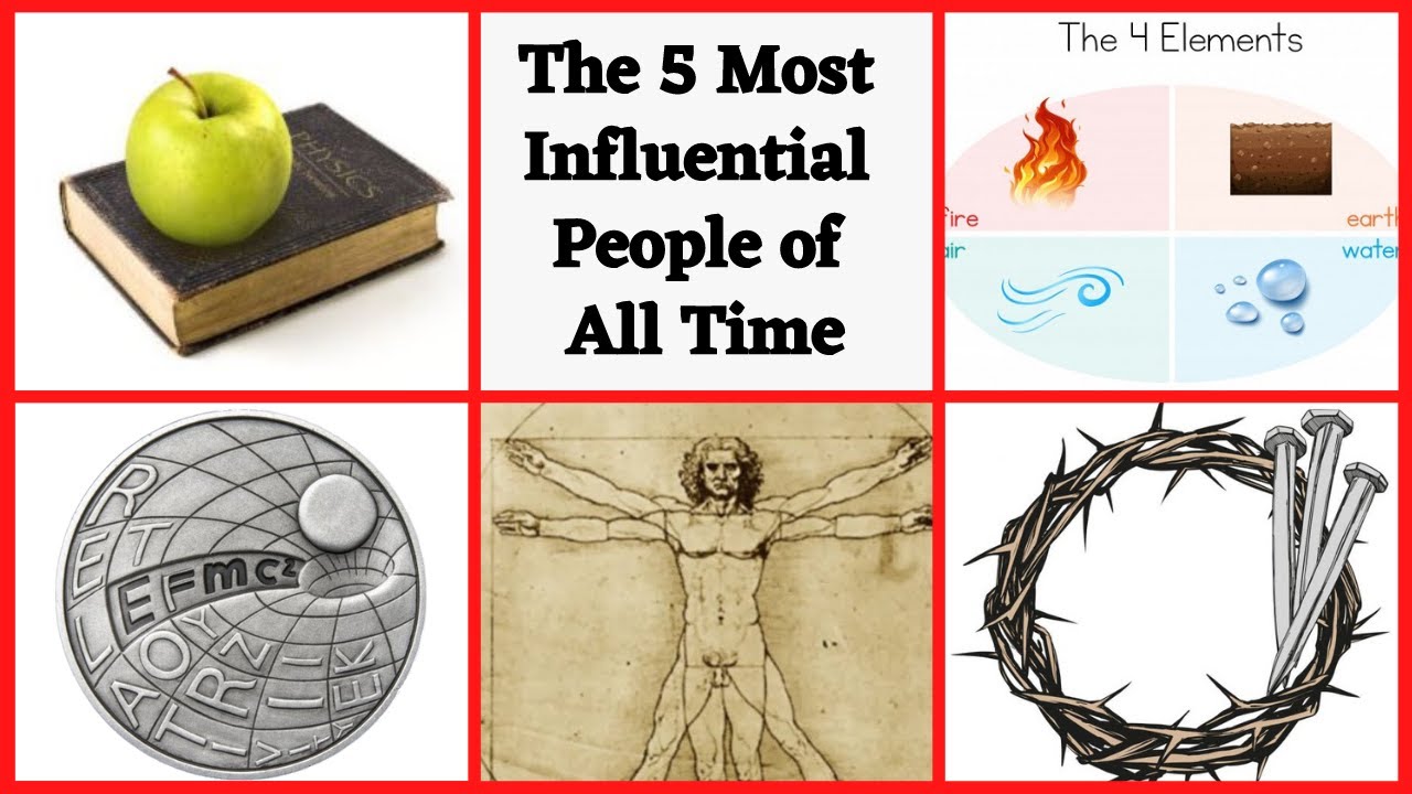 The 5 Most Influential People of All Time - YouTube