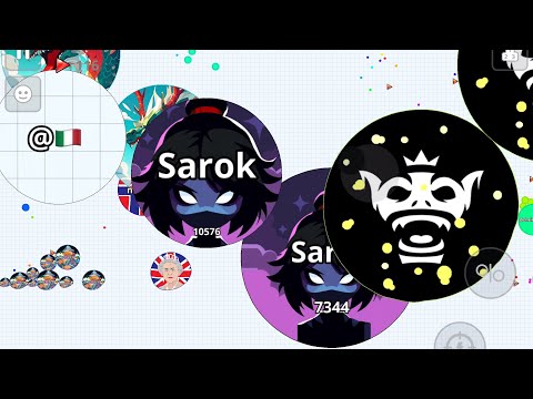 DESTROYING SOLO 🥷 (AGAR.IO MOBILE)