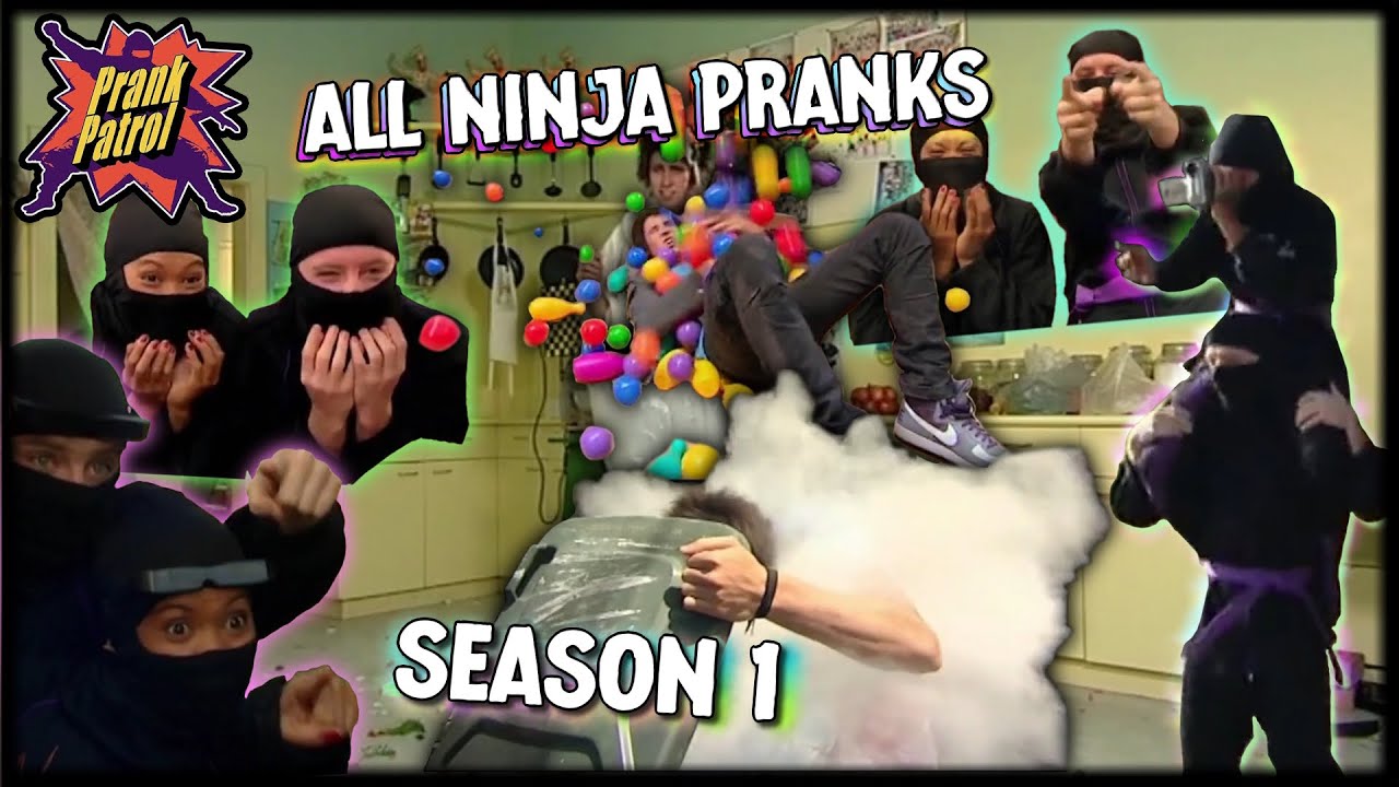 Prank Patrol AU - All Ninja Pranks (Season 1) - YouTube