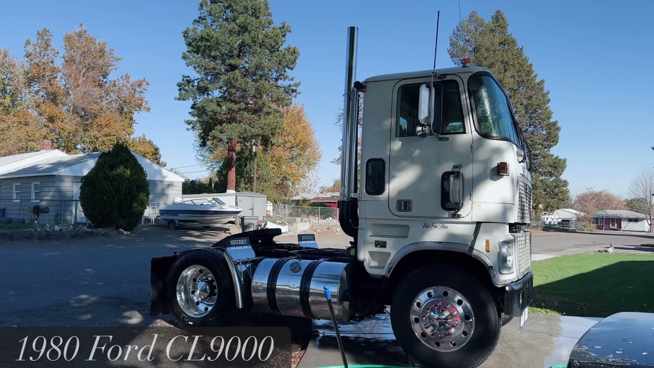 1980 Ford CL9000 S/A Cabover - 350 Big Cam Cummins - YouTube