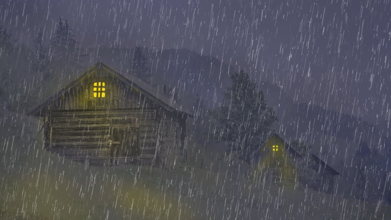 Som de Tempestade Intensa - Chuva Forte com muitos Trovões para Dormir ...