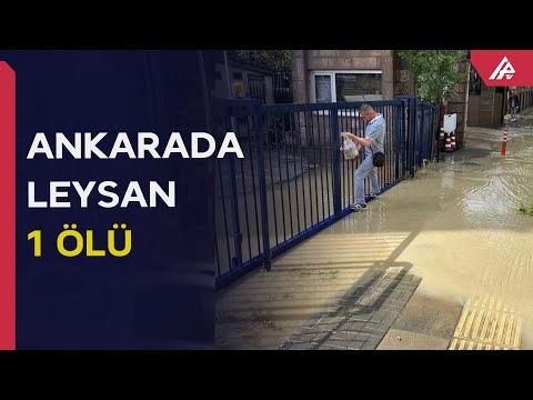 Ankarada leysan insan tələfatı ilə nəticələndi