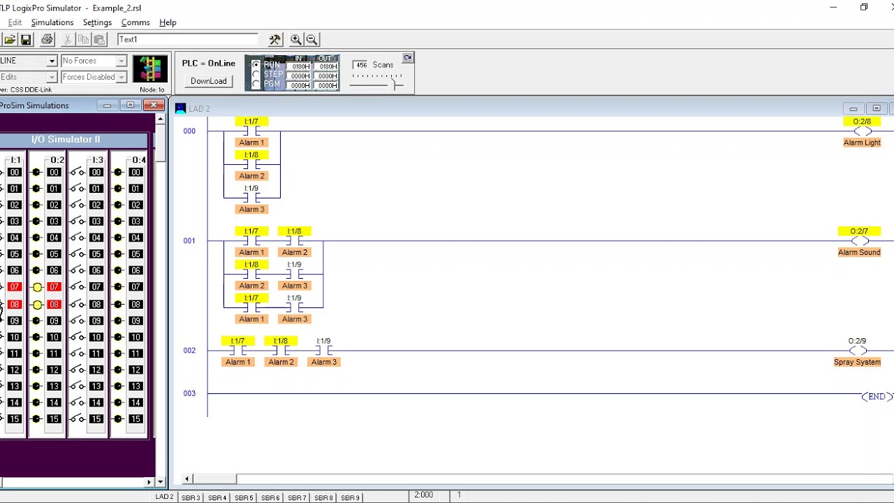 Building an alarm system- Chapter 3 - Example 2 - YouTube