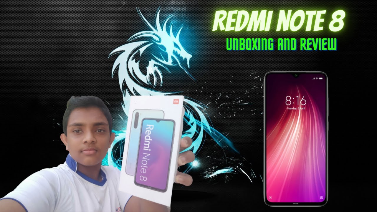 Redmi Note 8 UNBOXING | Quick Review - YouTube