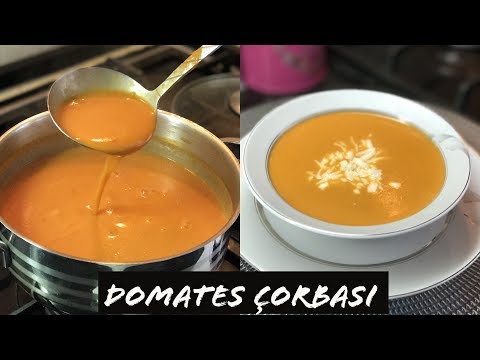 Domates Çorbası Tarifi - Naciye Kesici - Yemek Tarifleri