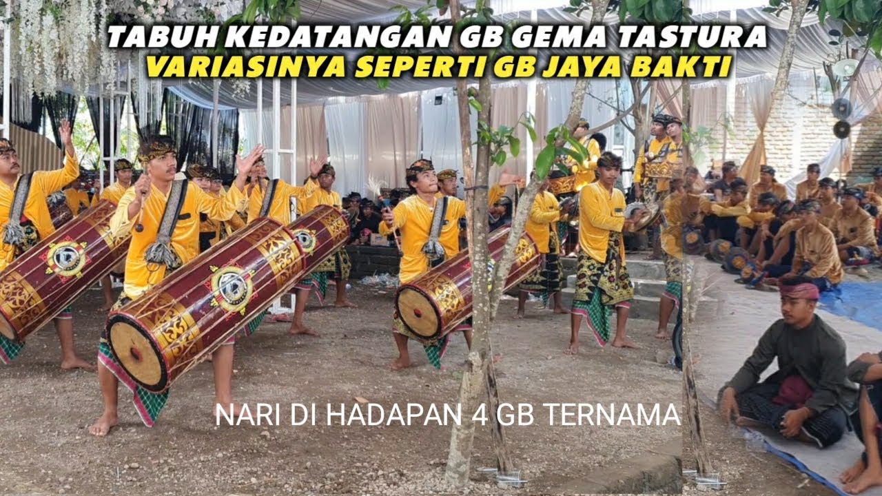 TABUH KEDATANGAN GENDANG BELEQ GEMA TASTURA VARIASINYA SEPERTI GB JAYA ...