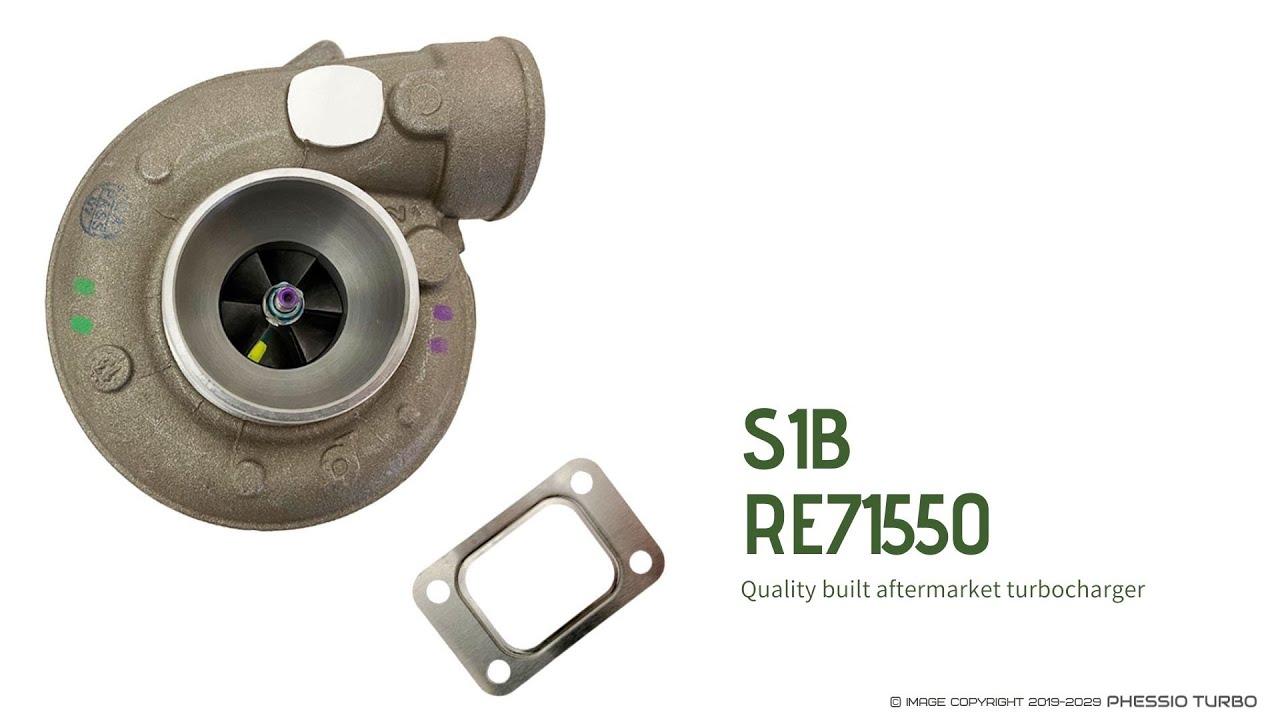 RE71550 Turbo S1B 316292 For John Deere 4045T Engine On 5210, 5420 ...