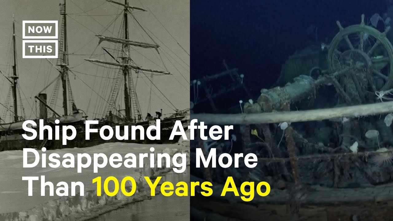 1915 Shipwreck Found Near Antarctica in Pristine Condition - YouTube