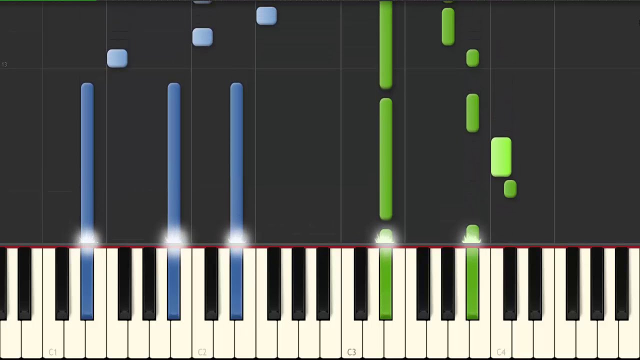 NUVOLE BIANCHE EINAUDI PIANO TUTORIAL GRADE 1 SYNTHESIA YouTube nuvole-bianche-einaudi-piano-tutorial-grade-1-synthesia-youtube