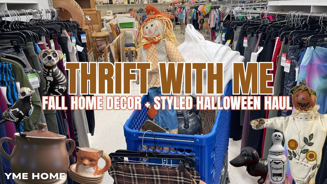 Thrifting HOME DECOR HAUL/ IN-STORE Thrift with Me at 3 GOODWILL Stores ...