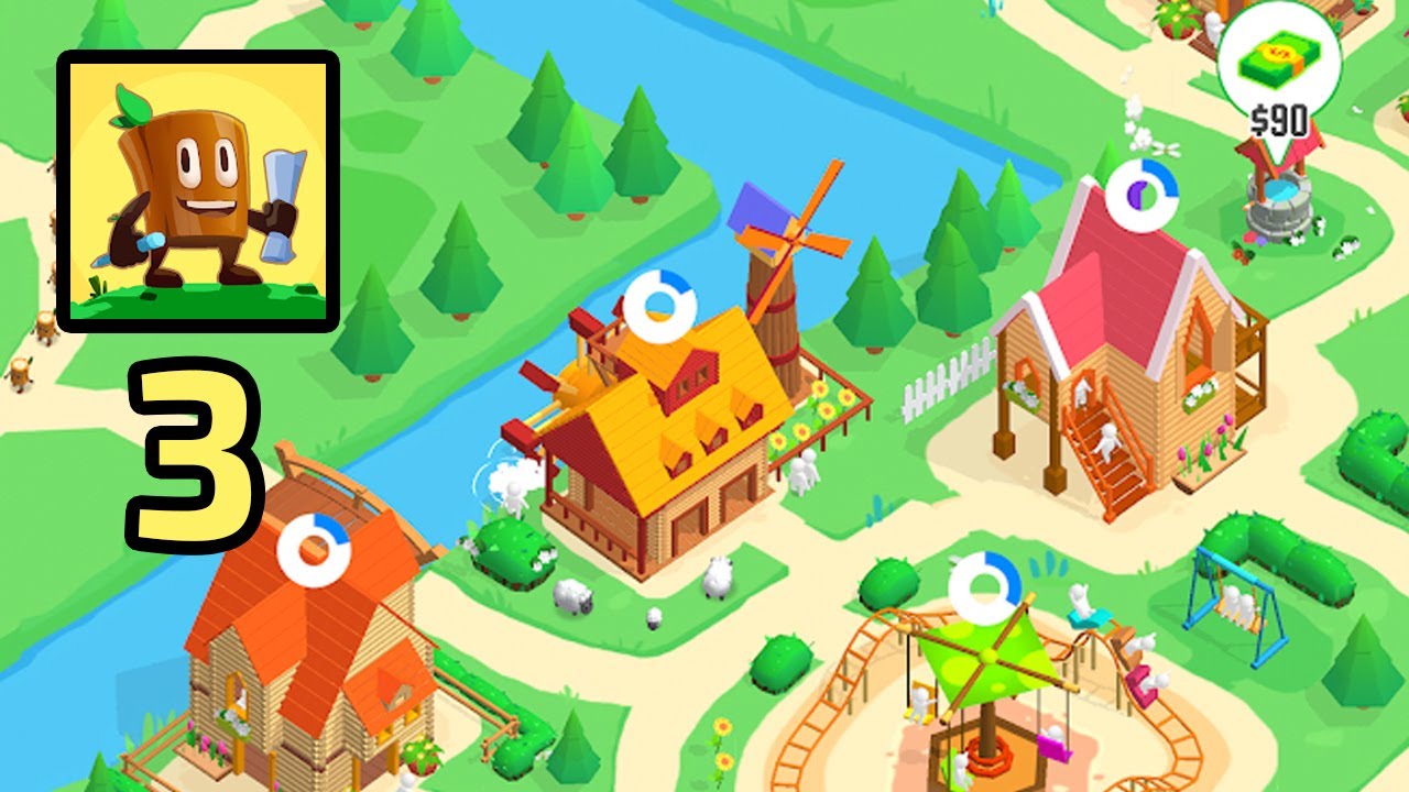 Idle Tree City‏ Gameplay Walkthrough - Part 3 (Android,IOS) - YouTube