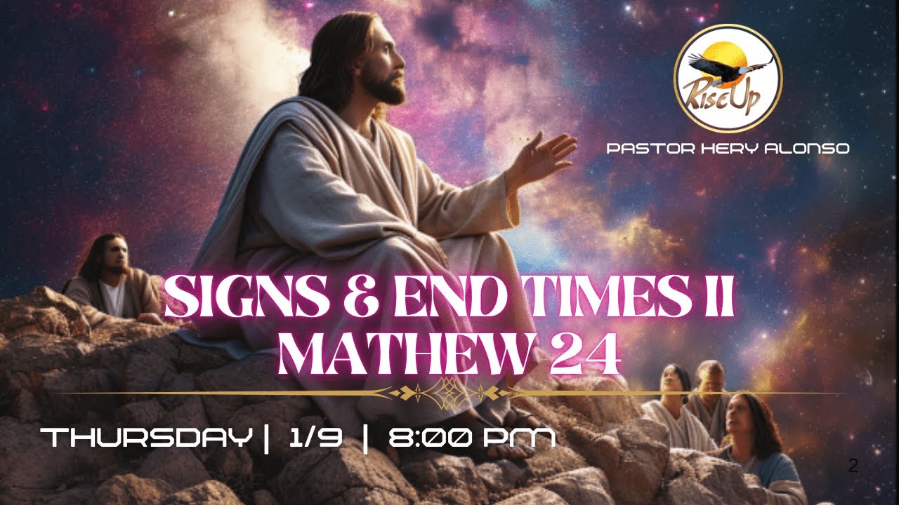 🦅Matthew 24 - Part2 / "Rapture, AntiChrist & Return of JESUS" | Pastor ...