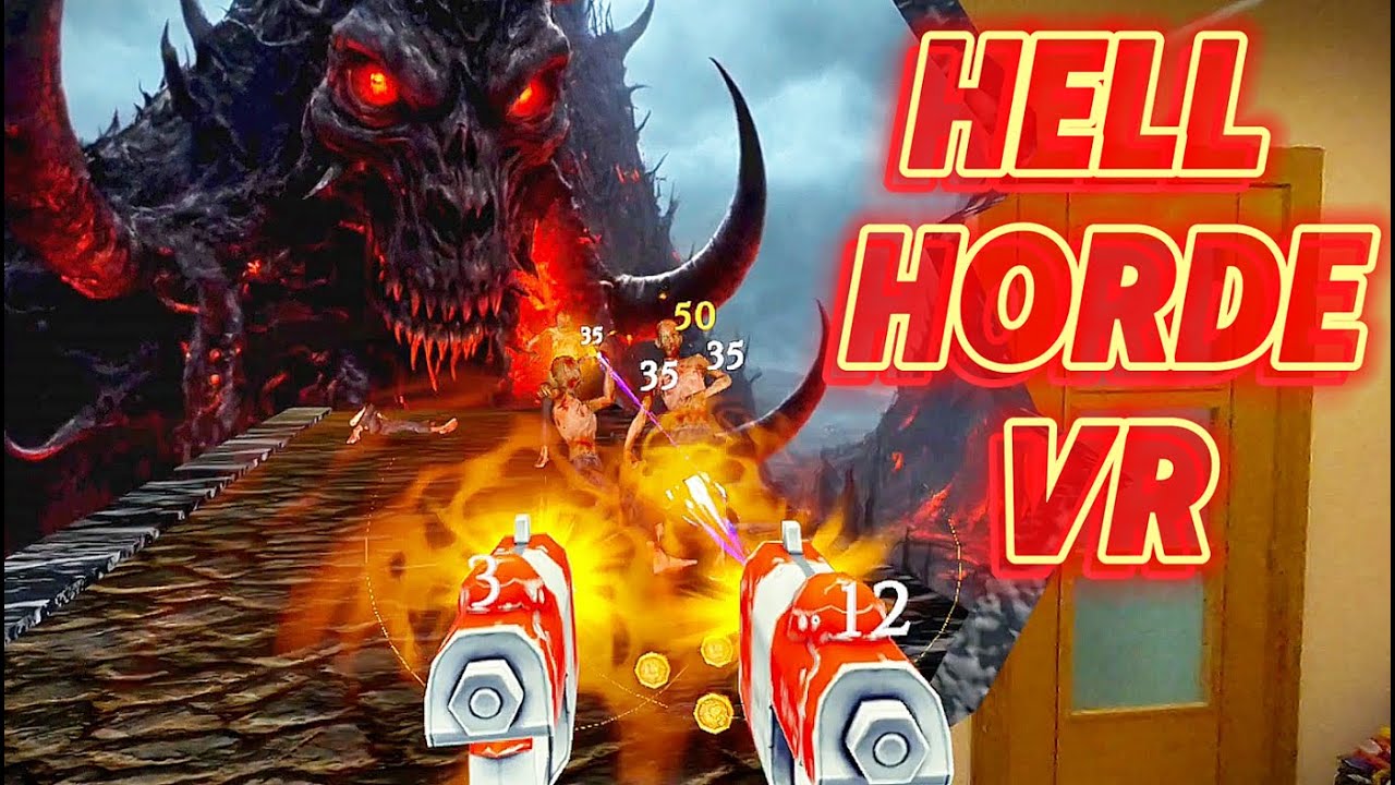 HELL HORDE VR un arcade de Realidad Mixta | Juegos Meta Quest - YouTube