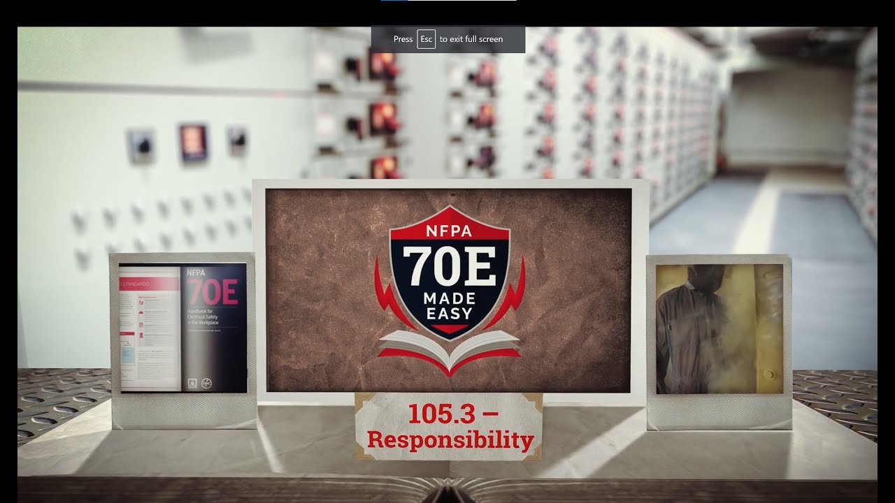 NFPA 70E Made Easy - 105.3 - YouTube