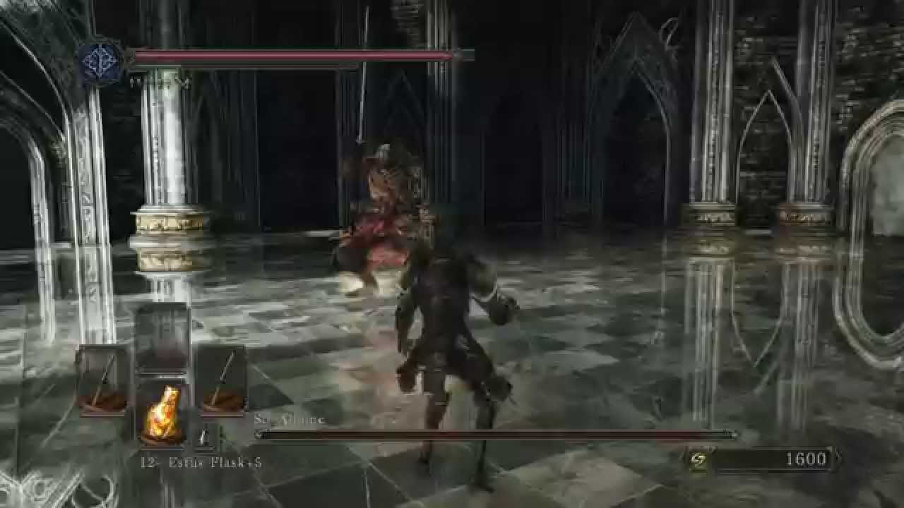 Dark Souls 2 - Sir Alonne, The Samurai - YouTube