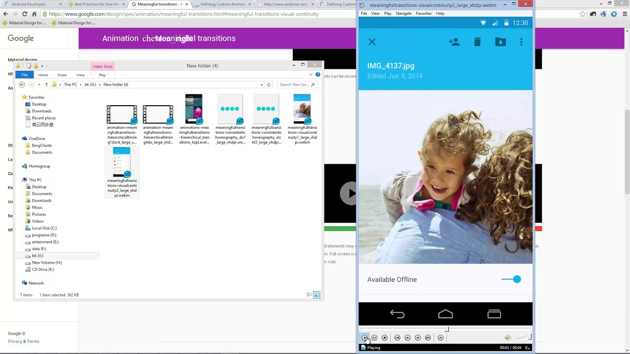 Android5.0/5.1新特性-3.Material风格进阶 - YouTube