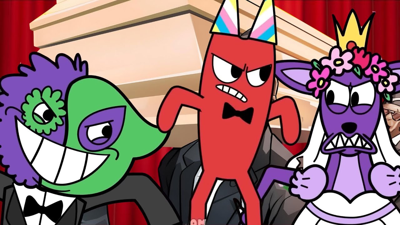 JESTER BITTERGIGGLE SAD STORY!｜Garten of Banban Animation｜Coffin Dance ...