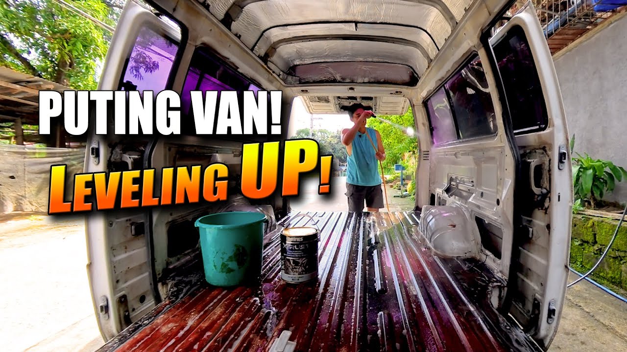 Camper Van Vlog #6 | “The Glow Up Begins! PUTING VAN Day 2 Build” - YouTube