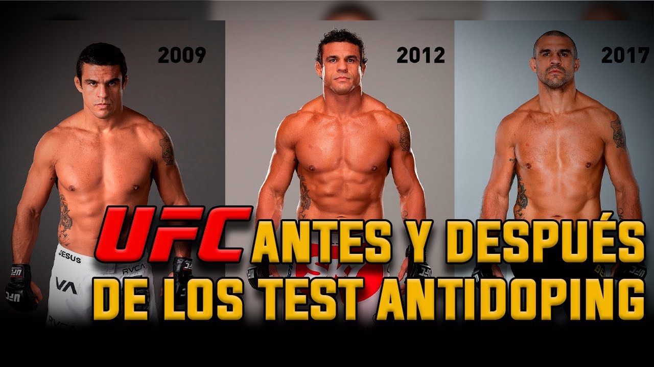 7 Atletas de UFC antes y despúes de USADA - YouTube