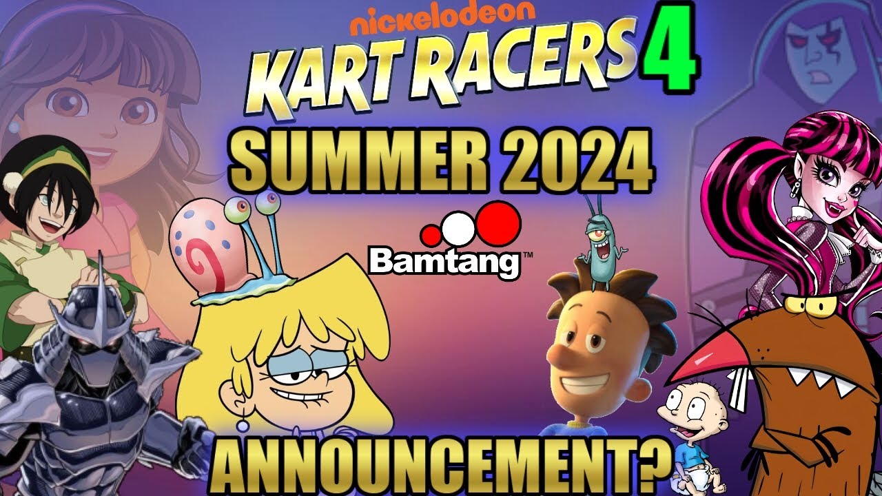 Nickelodeon Kart Racers 4 Announcement Trailer Coming Soon ...