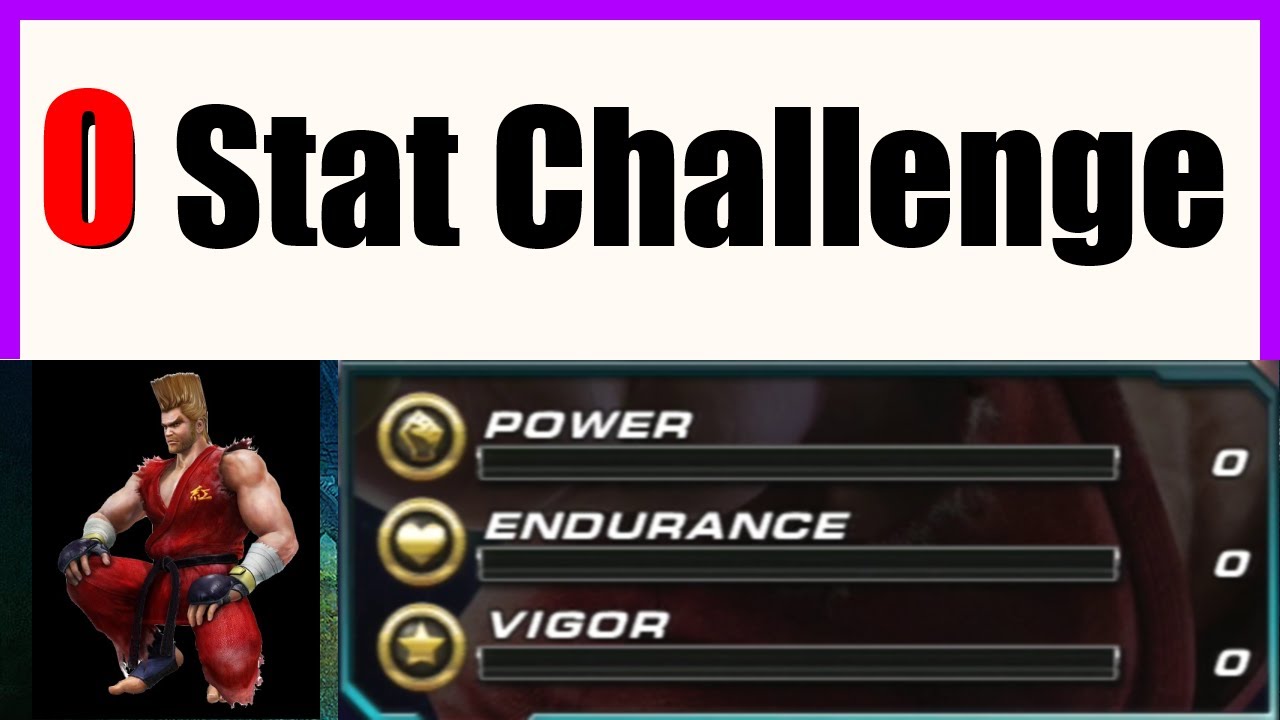 0 Stat Challenge - Tekken Revolution pt 02 The Struggle Is Real - YouTube