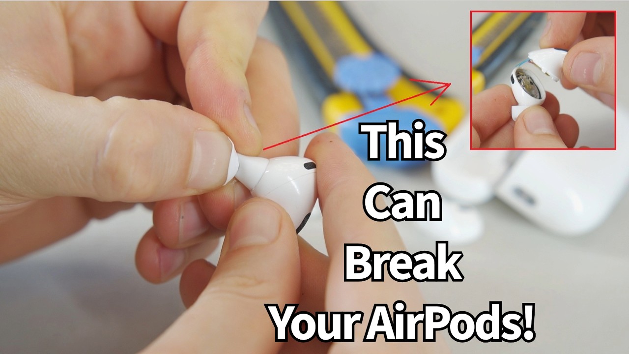 How to Safely Remove the Ear Tips from AirPods Pro - YouTube