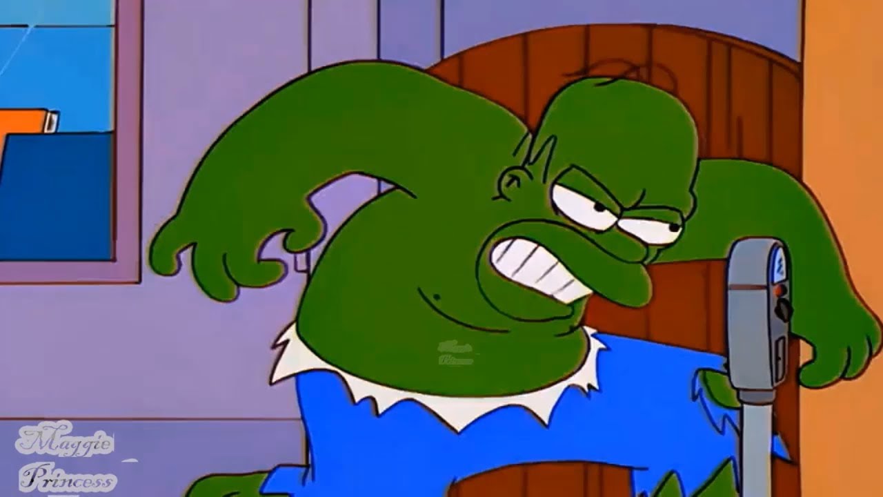 Homer changed his skin color! - YouTube