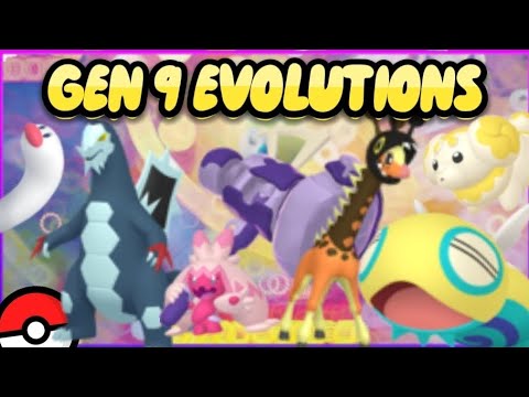HOW TO EVOLVE ALL GEN 9 POKÉMON IN POKÉMON BRICK BRONZE - YouTube
