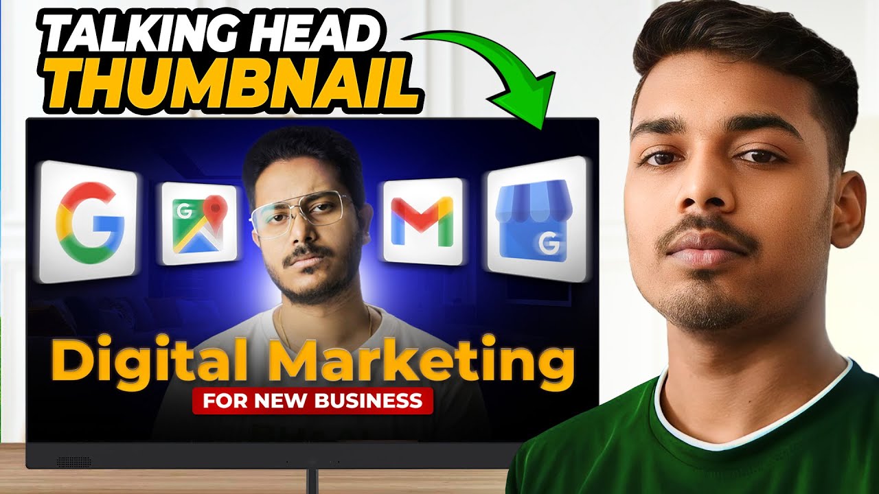 How to Make a Thumbnail Like This in Photoshop | Talking Head Thumbnail ...
