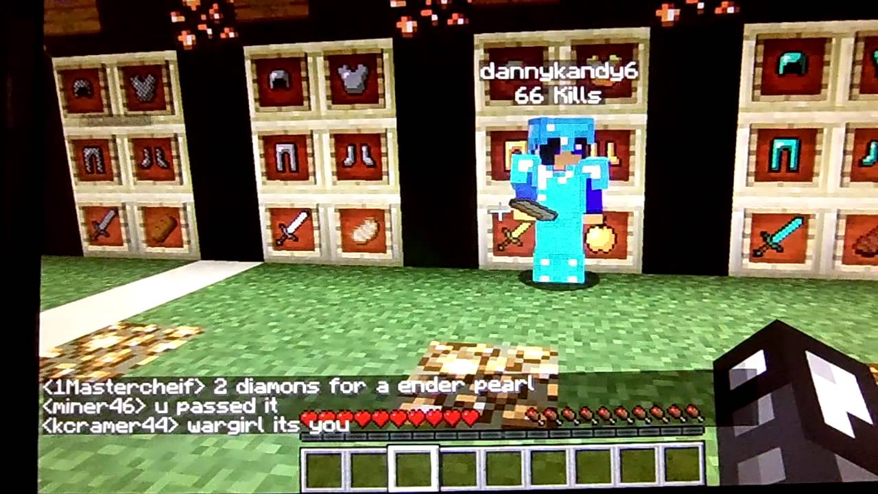 minecraft kit pvp ep 1 - YouTube