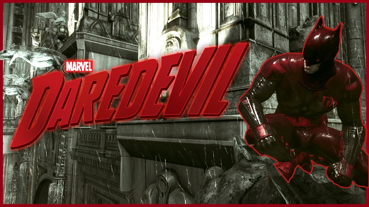 Daredevil Gameplay (Batman Arkham Knight Mod) - YouTube