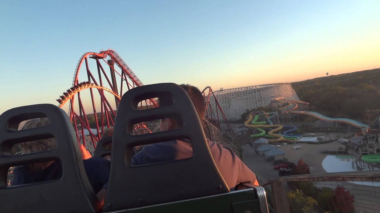 Six flags Great America - Viper ride - YouTube