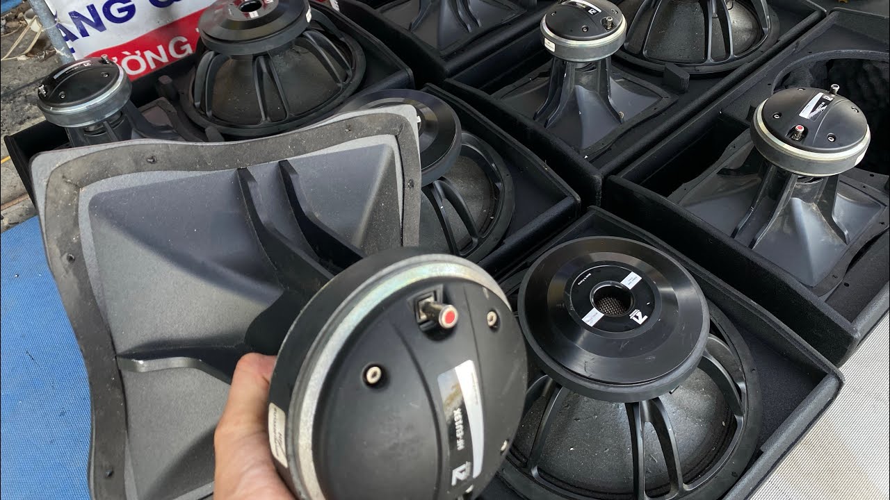 Loa L Acoustics loại 13 inch ( Bass 36cm). Họng nhôm, thùng cân. tiếng ...