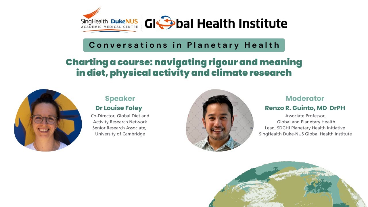 Conversations in Planetary Health with Dr Louise Foley - YouTube