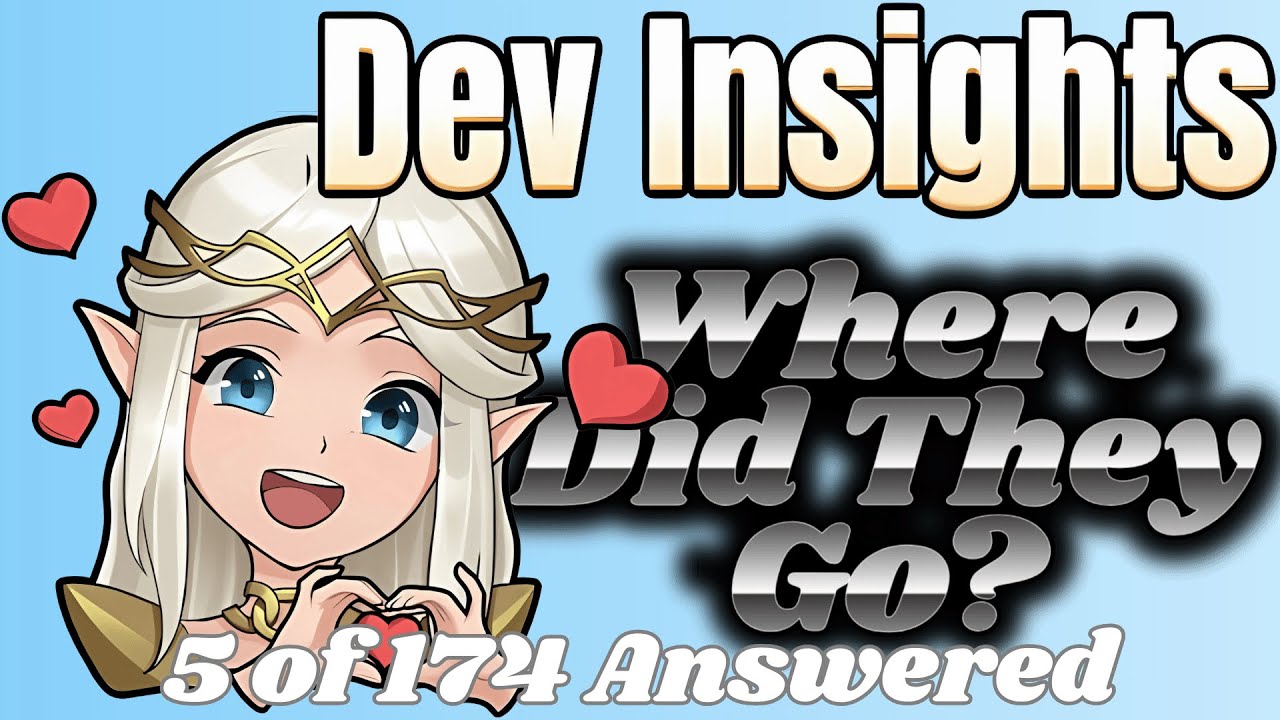 Dev Insights: Where Did They Go? 5 of 174 Answered - YouTube
