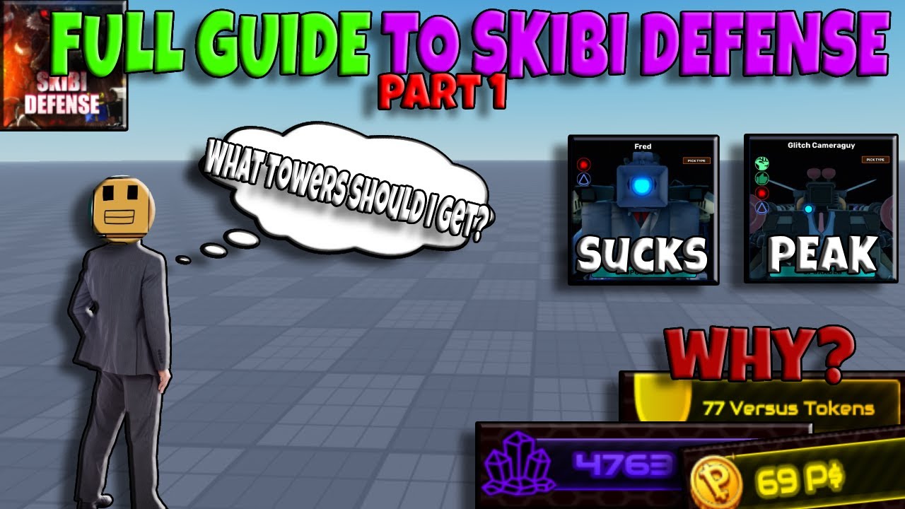 Complete 100% Guide For Skibi Defense (Part1) - YouTube