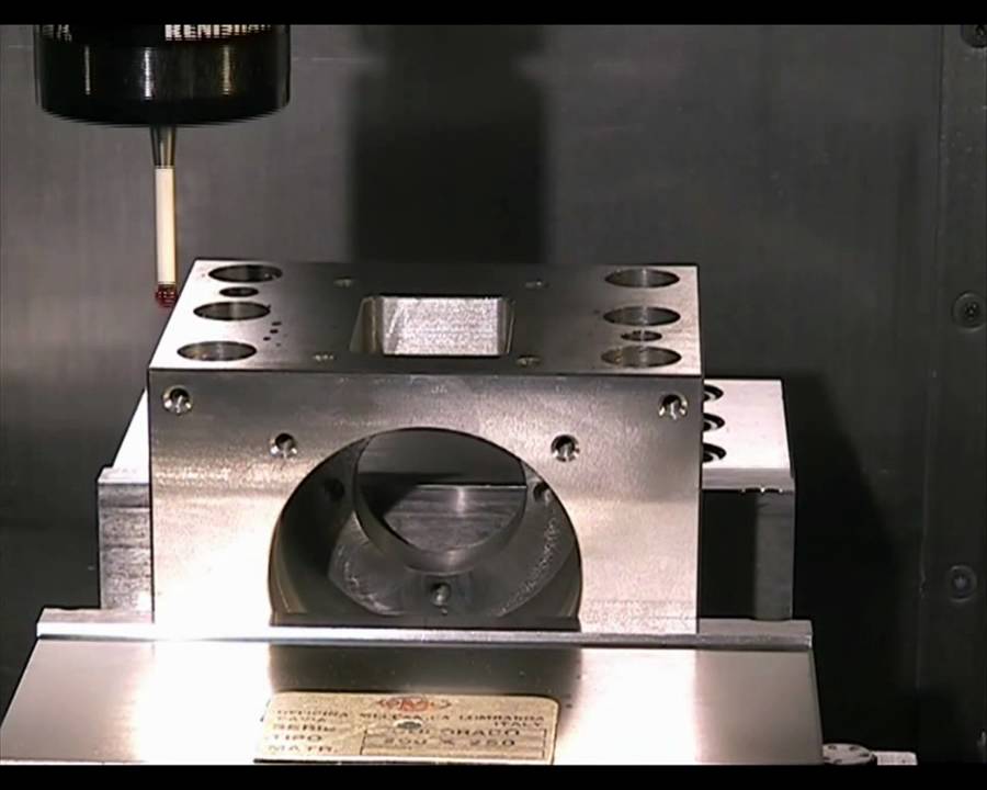Probing / Messen auf der CNC-Maschine - YouTube