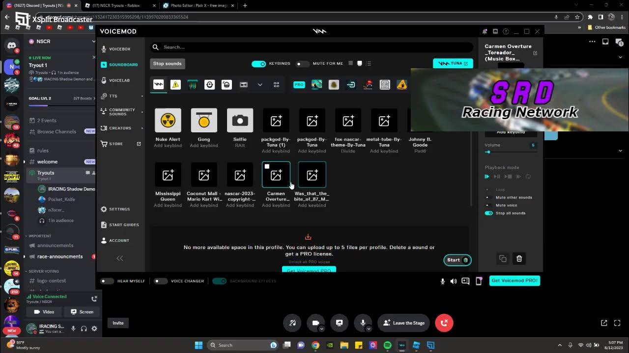 NSCR Tryout 1 (used to be scra) - YouTube