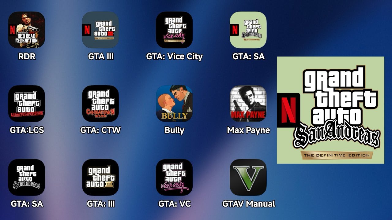 Grand Theft Auto: San Andreas (NETFLIX) - Latest New/Old Update ...