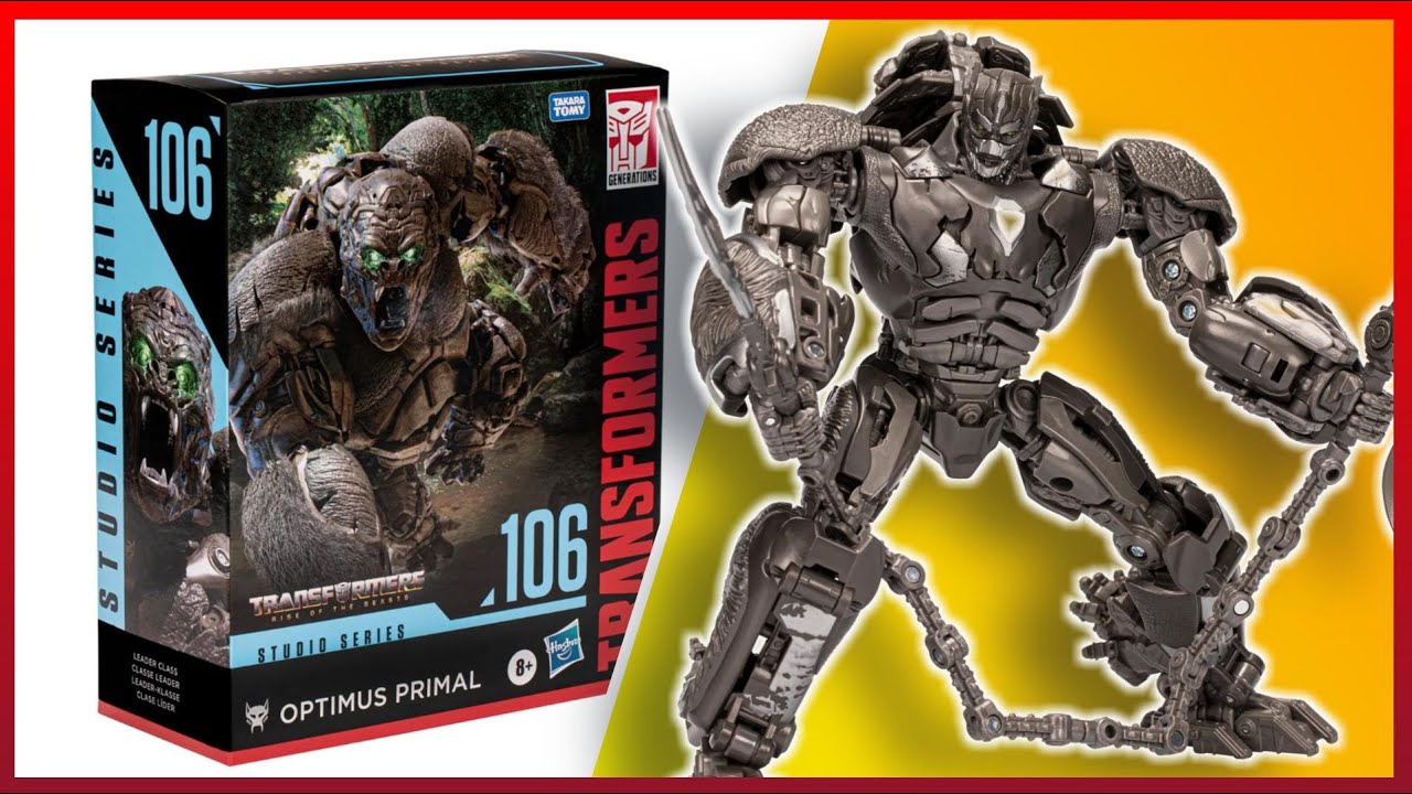 Transformers Studio Series Leader 106 Optimus Primal / Transformers ...