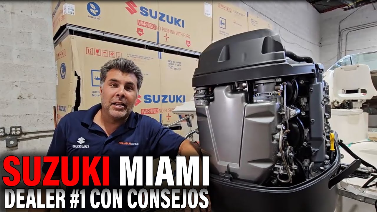Reliable marine Suzuki repower boat Miami june 2024 - YouTube