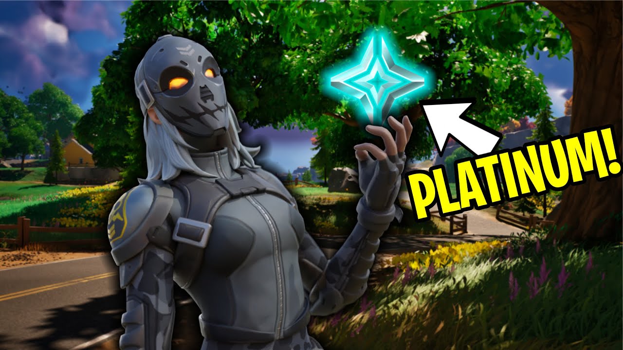 Fortnite Platinum Rank Achievement - Chapter 4 Season 4 - YouTube