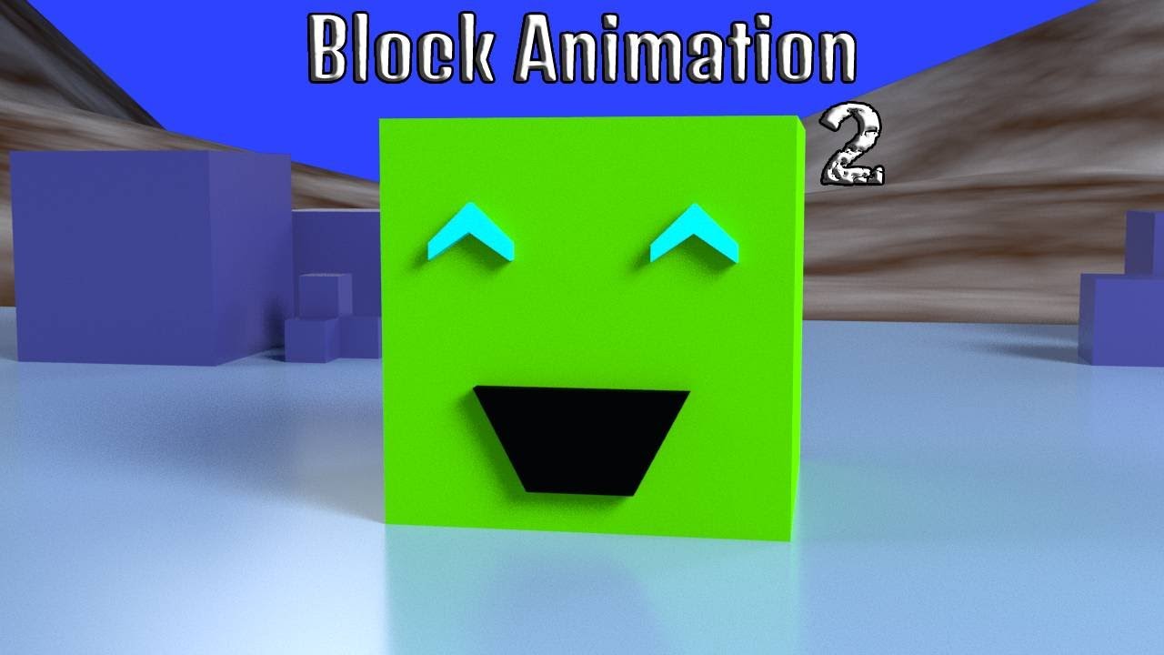 Block Animation 2 - 3DS Max - YouTube